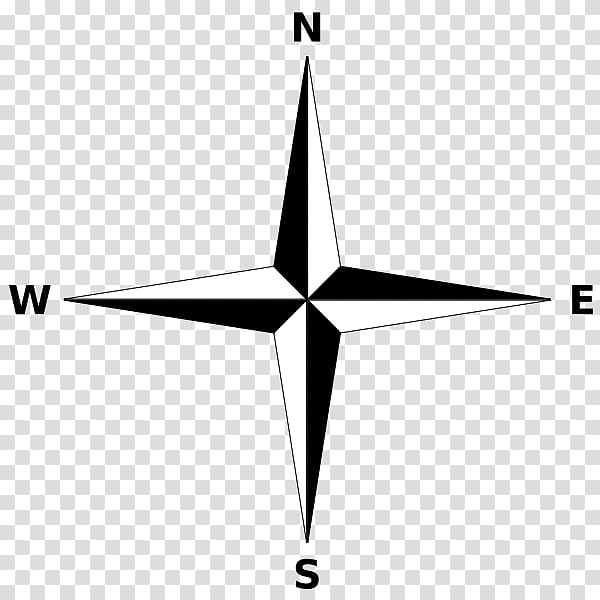 Free: North Compass rose Cardinal direction Map, Compass Rose ...