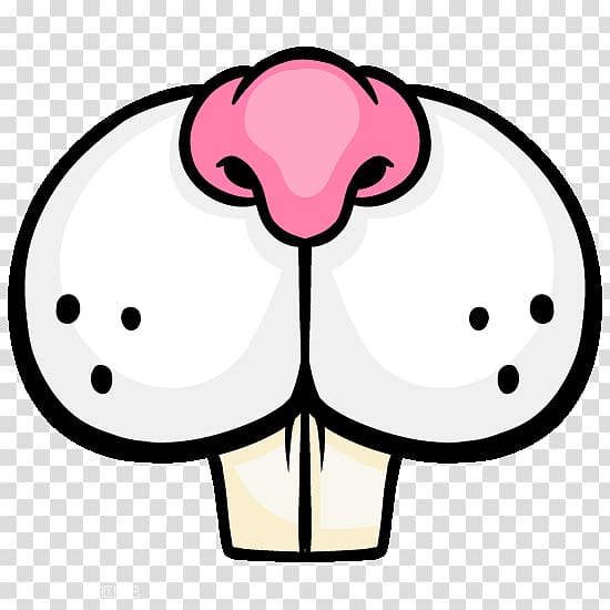 Free: Nose European rabbit , Pink nose and white big rabbit rabbit ...