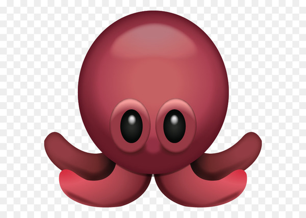 Free: Octopus Emoji Squid Sticker Computer Icons - octapus - nohat.cc