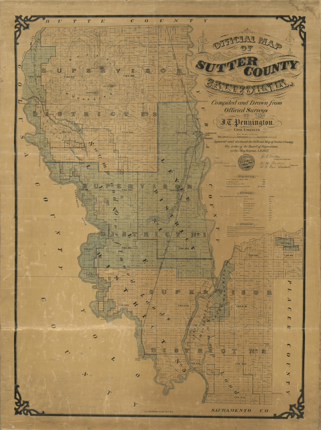 Free: Official map of Sutter County, | Free Photo - rawpixel - nohat.cc