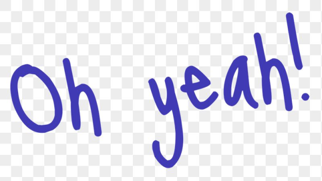 Free: Oh yeah! word png, simple | Free PNG - rawpixel - nohat.cc