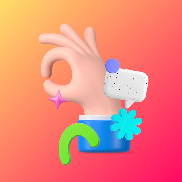 Free: OK hand emoticon illustration, 3D | Free Photo - rawpixel - nohat.cc