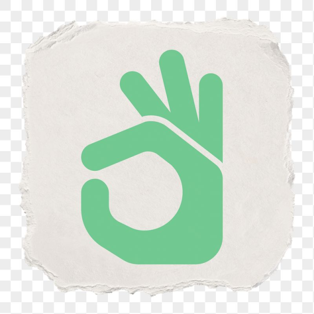 Free: Okay hand png icon sticker, | Free PNG - rawpixel - nohat.cc