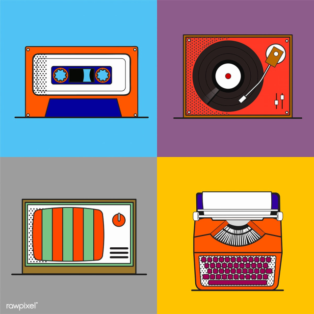 Free: Old school device vector | Free stock vector - 24218 - nohat.cc