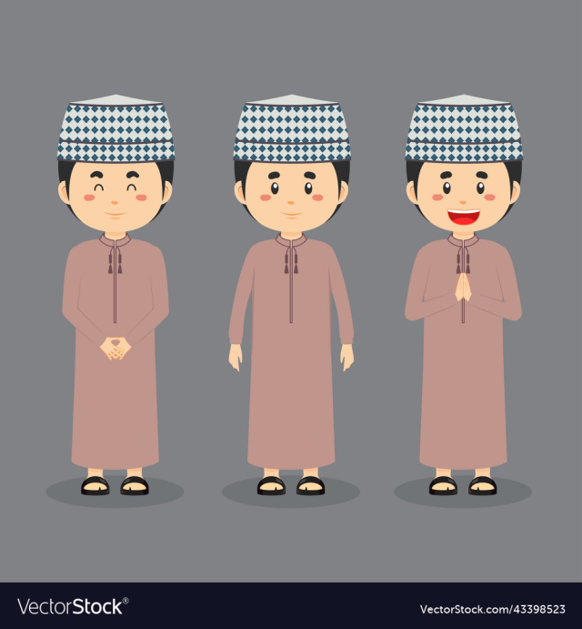 Free: oman character with various expression - nohat.cc