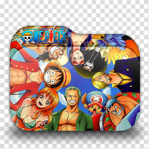 Free: One Piece Anime Folder Icon, One Piece transparent background PNG ...