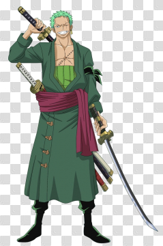 Free: One Piece Zoro Transparent Background.PNG - nohat.cc