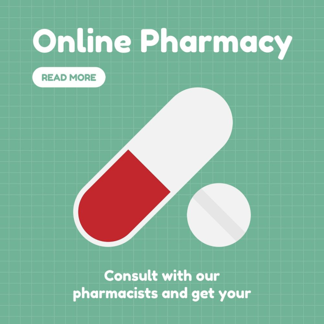 Free: Online pharmacy Facebook post template, | Free PSD Template ...