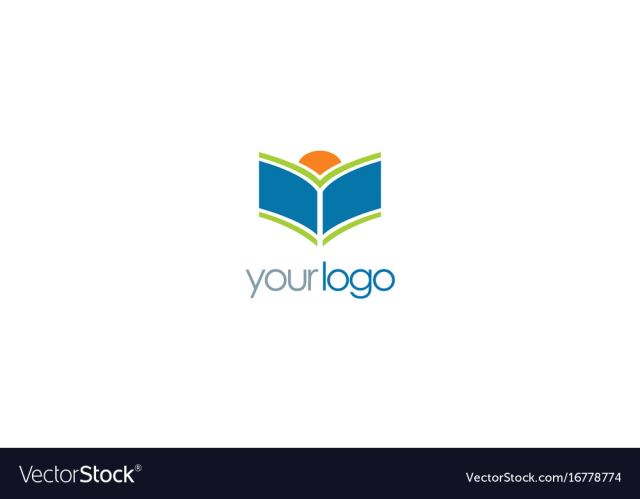 Free: Open book knowledge logo vector image - nohat.cc