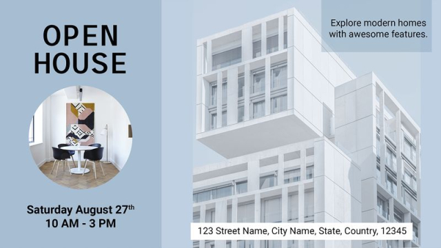 Free: Open house Powerpoint presentation template, | Free PSD Template ...