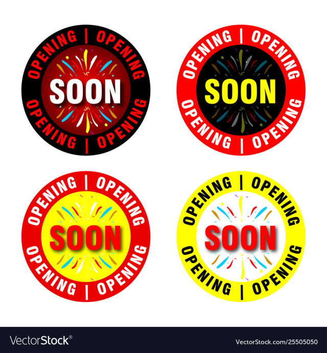 Free: Opening soon vector image - nohat.cc