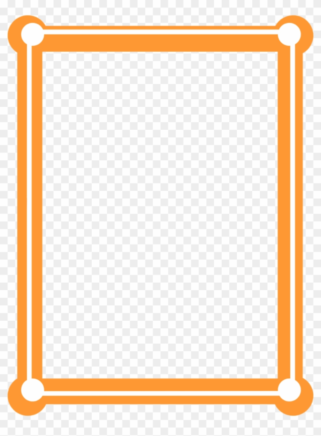 Free: Orange Clipart Picture Frame - Orange Borders And Frames - nohat.cc
