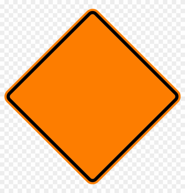 Blank Road Construction Signs 540+ Blank Construction Sign Stock