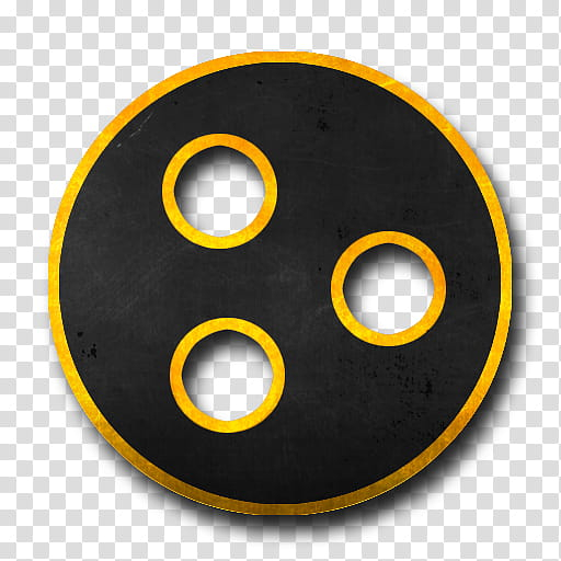 Free: Orange Phoenix Icon , Hamachi, round black and brown -hole frame ...