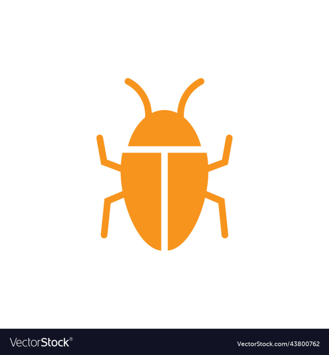Free: orange program bug animal icon - nohat.cc