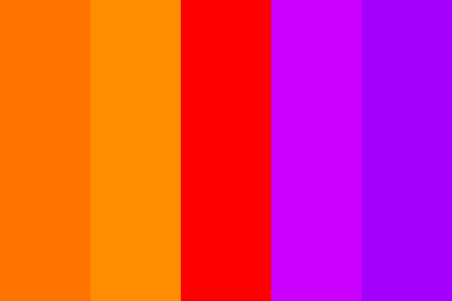 Free: orange to purple Color Palette - nohat.cc