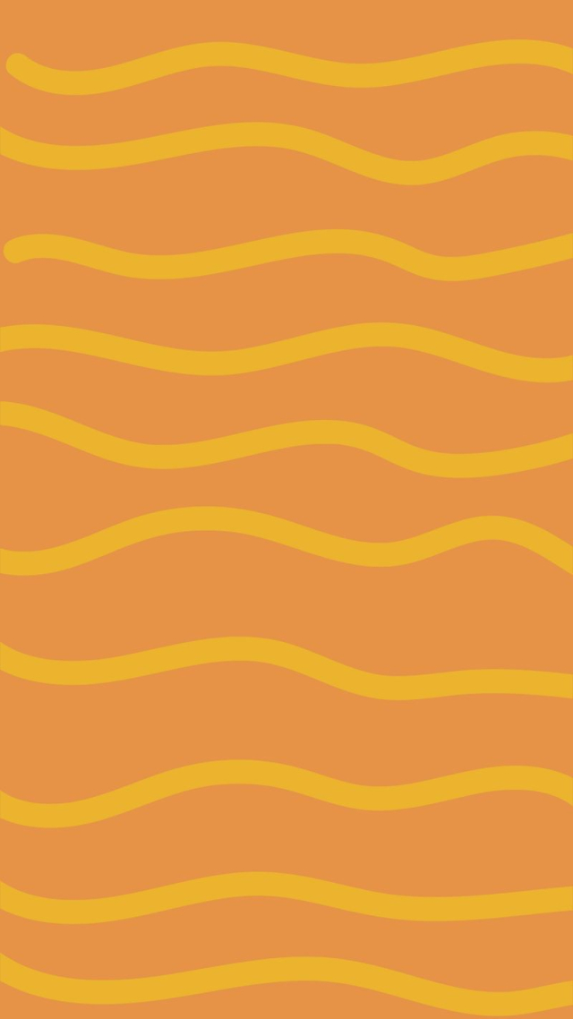 Free: Orange wave pattern iPhone wallpaper | Free Photo - rawpixel ...
