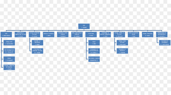 Free: Organizational chart Diagram Infosys Organizational structure ...