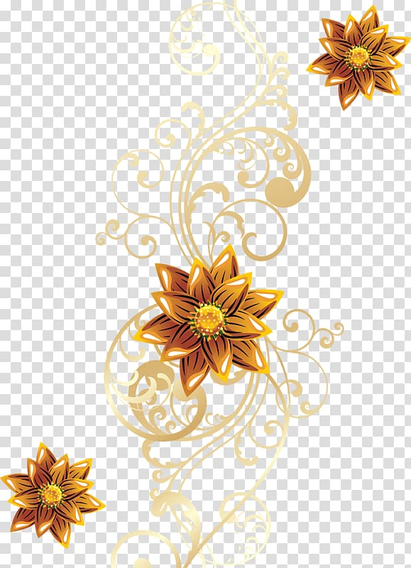 Free: Ornament Flower , Flower pattern background transparent ...
