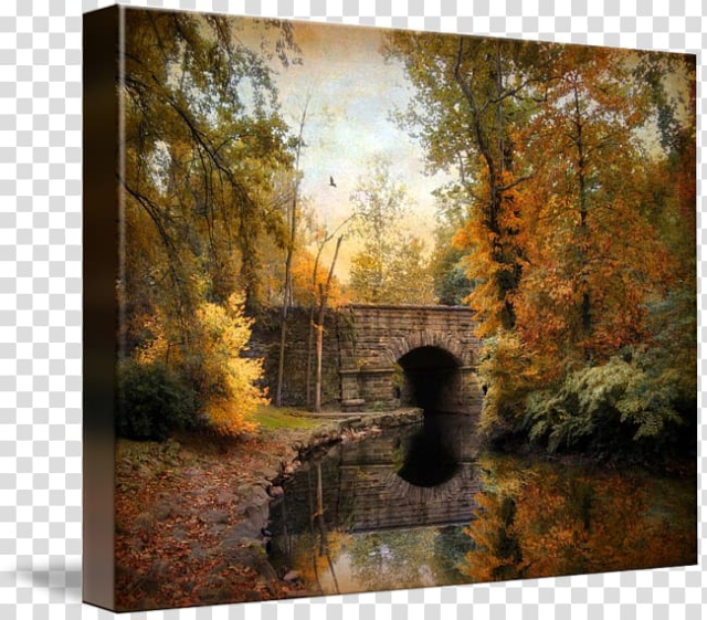 Free: Painting Work of art Frames Country, country bridge transparent ...