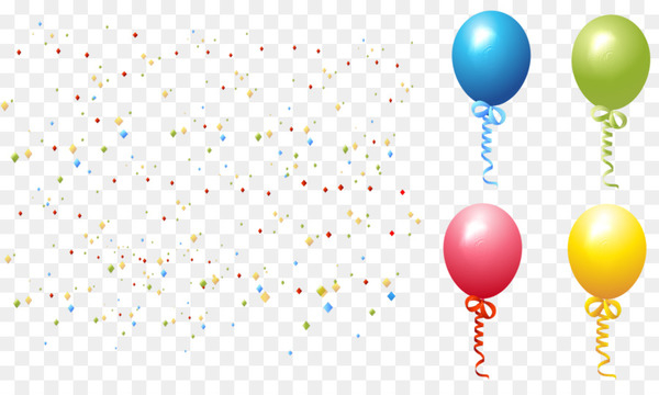 Free: Paper Confetti Toy balloon - happiness - nohat.cc