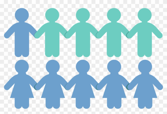 Free: Paper Doll Chain Clip Art - Paper Doll Chain Clip Art - nohat.cc