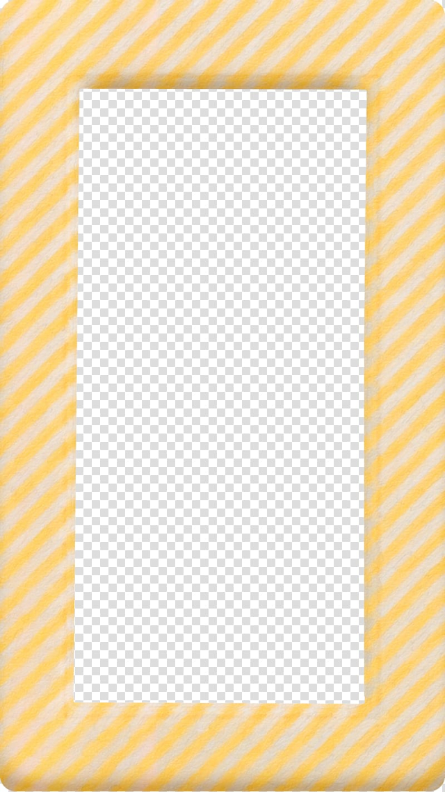 Free: Paper frame Yellow Pattern, Orange pattern frame transparent ...