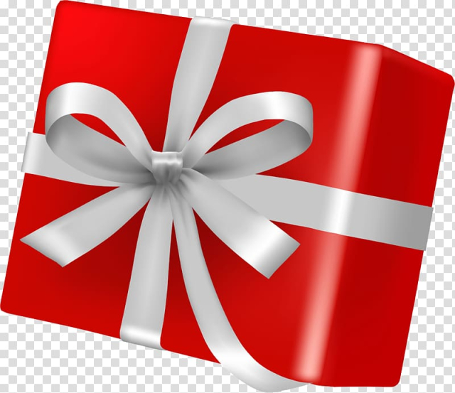 Free: Paper Gift Wrapping Decorative box, gift transparent background ...