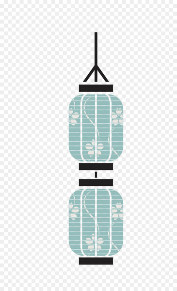 Free: Paper lantern Vector graphics Lamp Illustration - cage - nohat.cc
