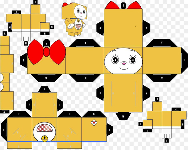Free: Paper model Paper toys DeviantArt - doraemon - nohat.cc
