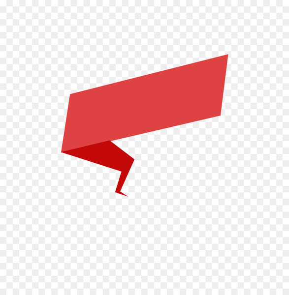 Free: Paper Origami Ribbon - Origami red ribbon - nohat.cc