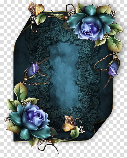 Free: Paper Parchment Frames Magic, CROSS Watercolor transparent ...