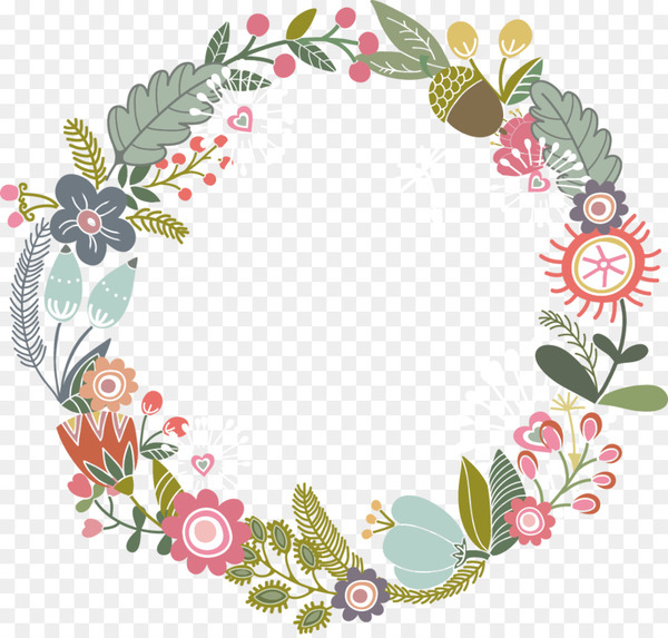 Free: Paper Ribbon Flower Clip art - Floral border design - nohat.cc