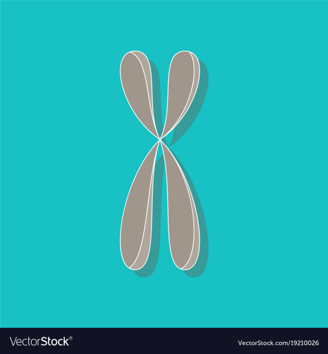 Free: Paper sticker on stylish background chromosome vector image ...