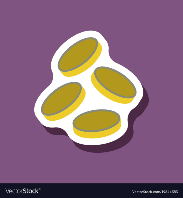 Free: Paper sticker on stylish background coins finance vector image ...