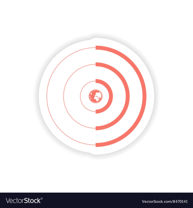 Free: Paper sticker on white background global coverage vector image ...