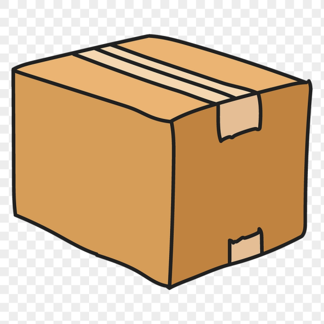 Free: Parcel box png sticker, delivery | Free PNG Illustration ...