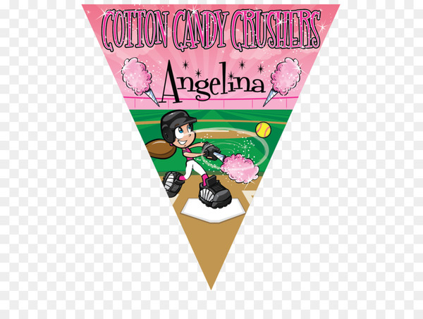 Free: Pennant Baseball Team Cotton candy Softball - baseball - nohat.cc