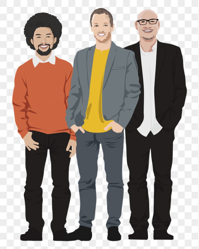 Free: People png sticker, standing characters | Free PNG - rawpixel ...
