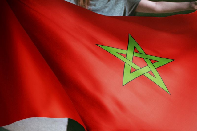 Free: Person holding Morocco flag background, | Free Photo - rawpixel ...
