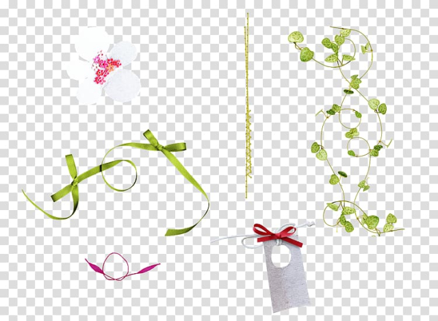 Free: Petal Leaf, Vines Ribbon transparent background PNG clipart ...