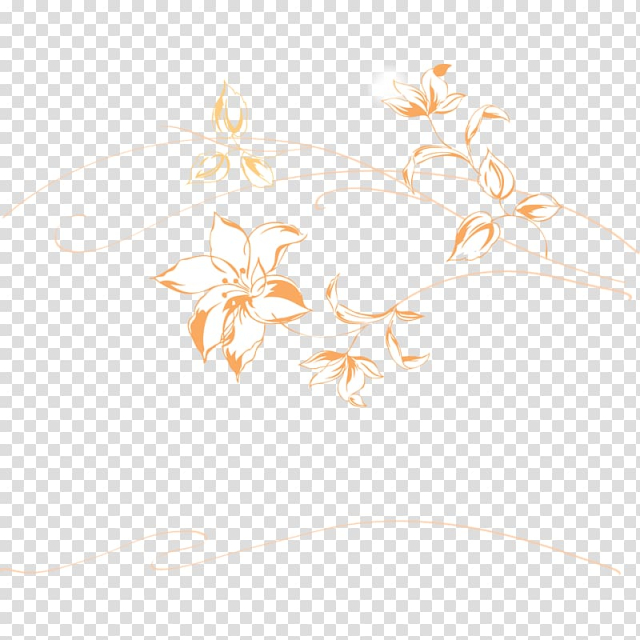 Free: Petal Line Illustration, Petals and lines transparent background ...