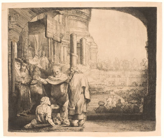 Free: Peter and John heal a workman | Free Photo - rawpixel - nohat.cc