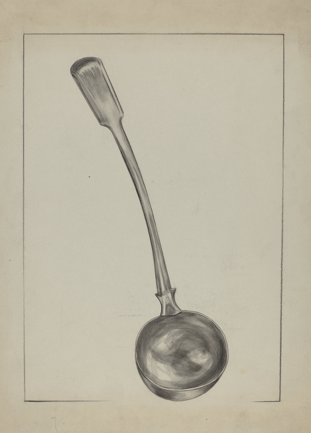 Free: Pewter Ladle (ca. 1936) by Matthew | Free Photo - rawpixel - nohat.cc