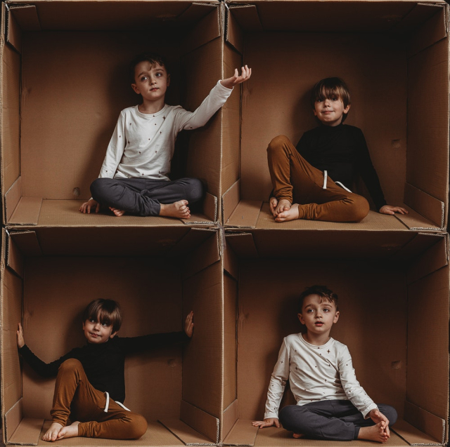 Free: Photo Of Boys Sitting On Box - nohat.cc