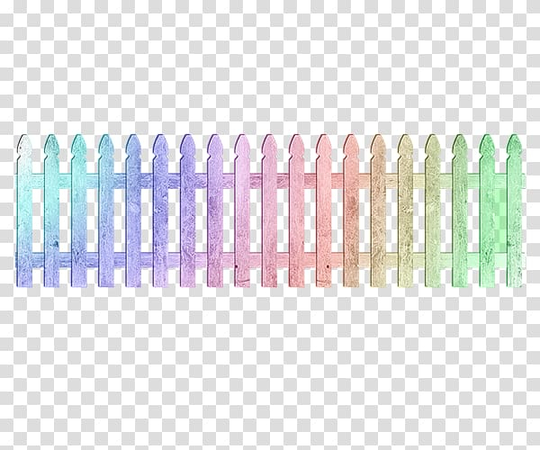 Free: Picket fence Wood Garden, Color Fence transparent background PNG ...