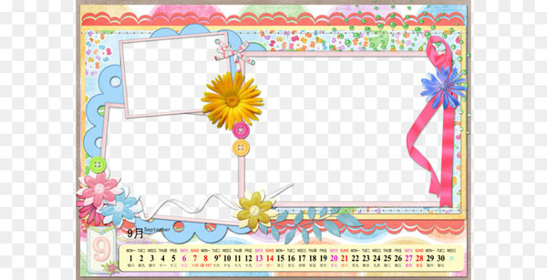 Free: Picture frame - Calendar frame pink - nohat.cc