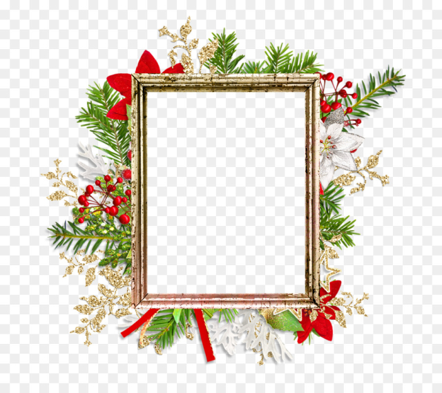 Free: Picture Frames, Drawing, Christmas Day, Picture Frame, Holly PNG ...