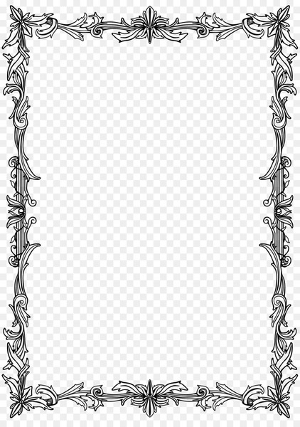 Free: Picture Frames Drawing Parchment Film frame Line art - wedding ...