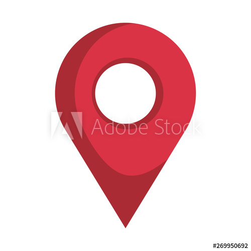 Free: pin pointer location icon vector illustration - nohat.cc